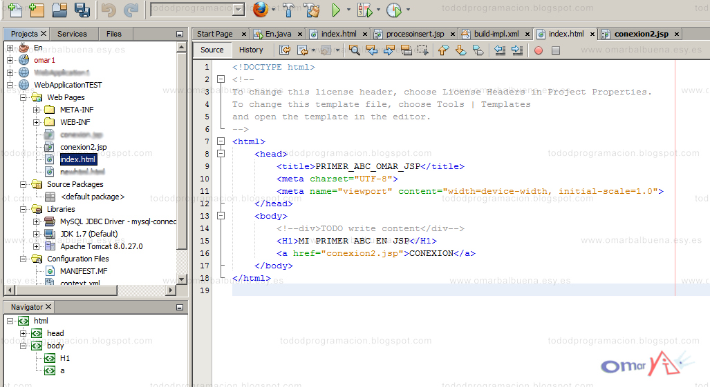 TODO PROGRAMACIÓN : ABC en programación (PHP, JAVA, C#, JSP...)