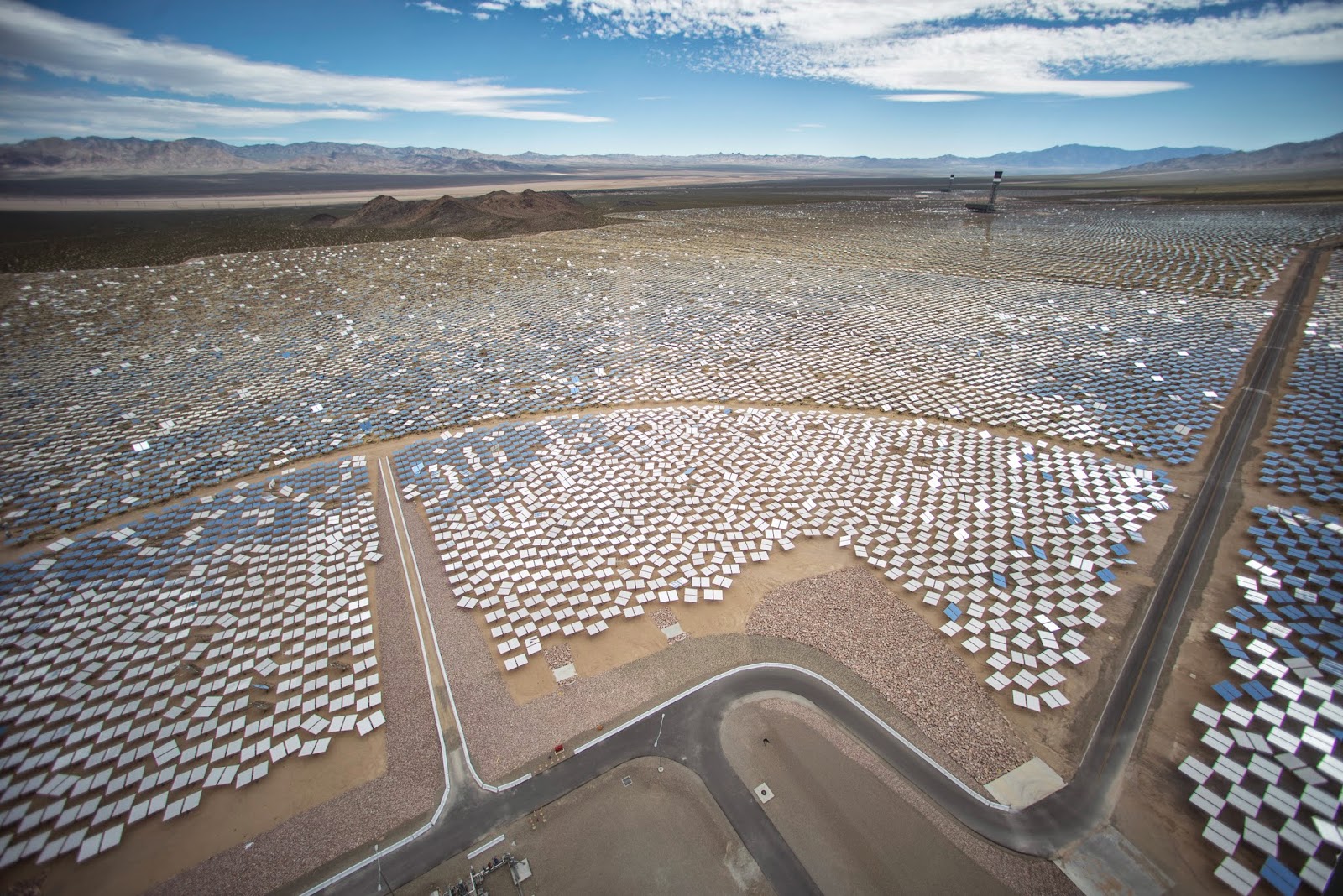 Ivanpah Solar Facility for Bloomberg