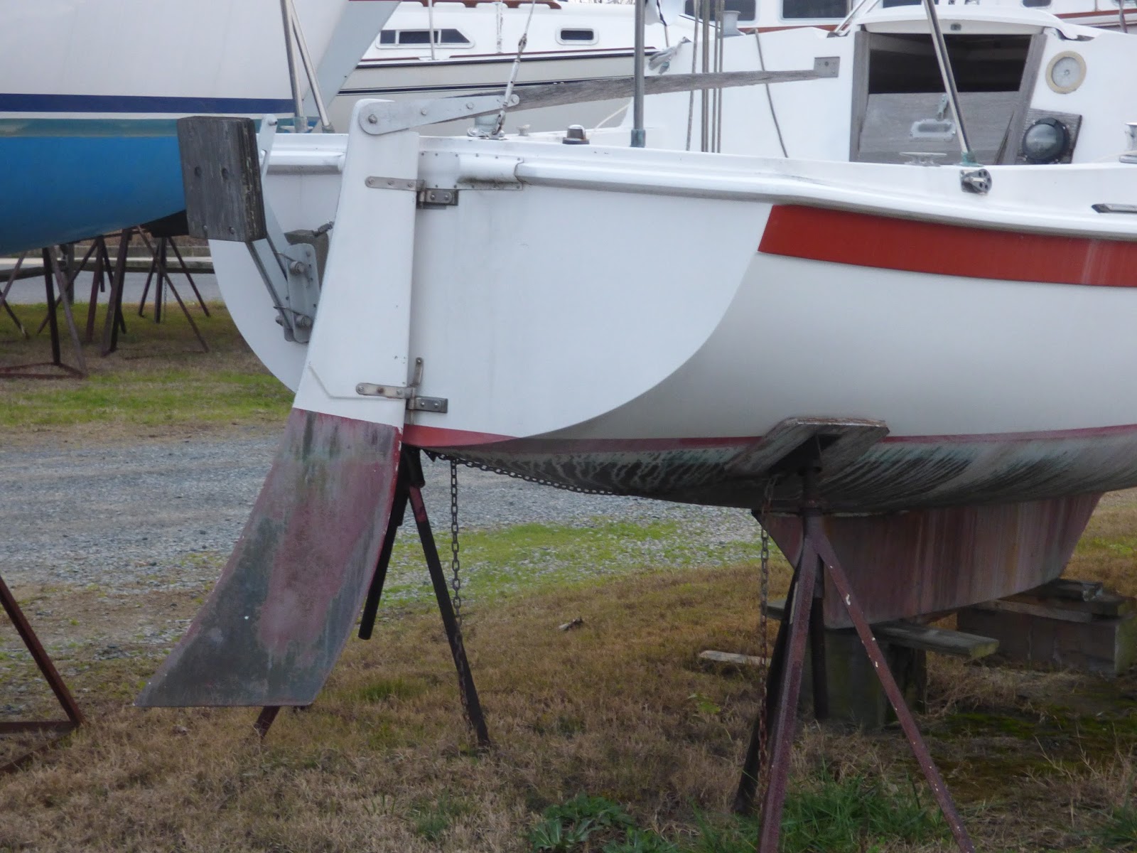 George's Neighborhood: Tanzer 22 rudder Design Types