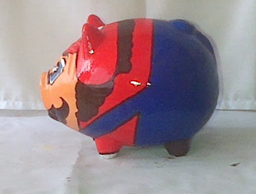 Marranos pintados a mano - Imagui