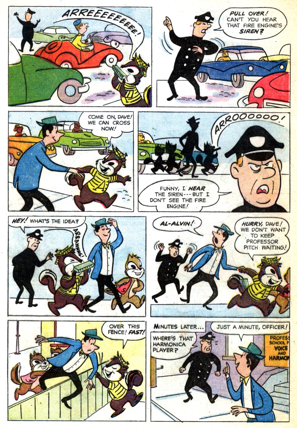 Four-Color Shadows: The Three Chipmunks-Four Color-1959