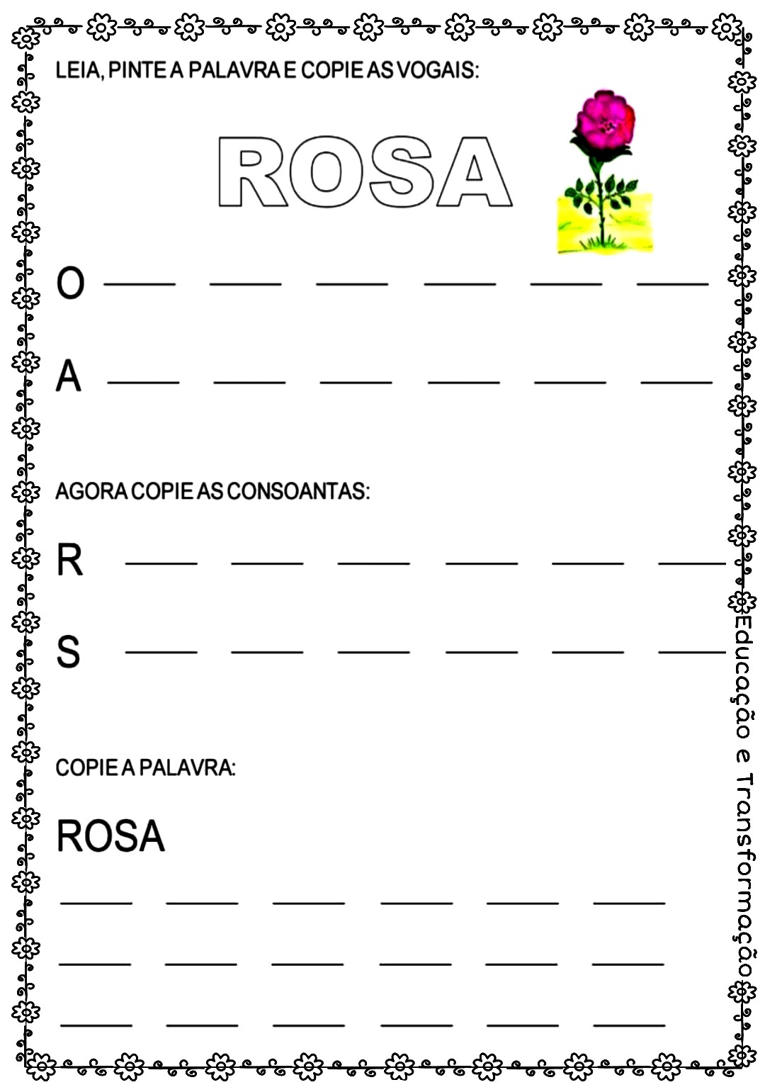 Sequência didática: O Cravo e a Rosa ~ Atividades Escolares