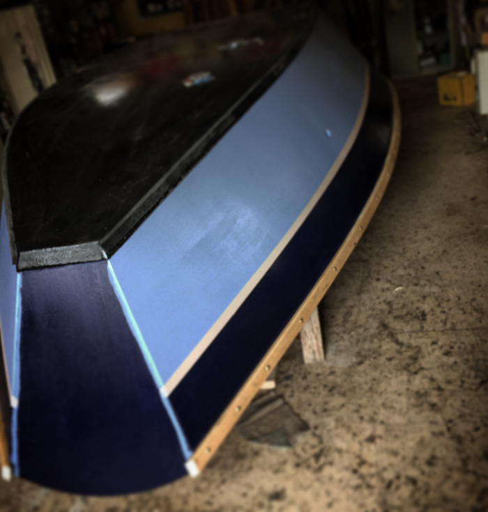 Nearing the finish line - Fretwater Boatworks