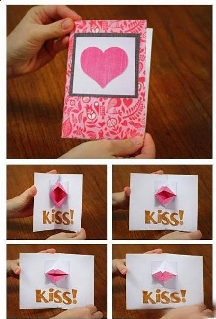 Popular DIY Crafts Blog: How to Make Paper Kissing Lips