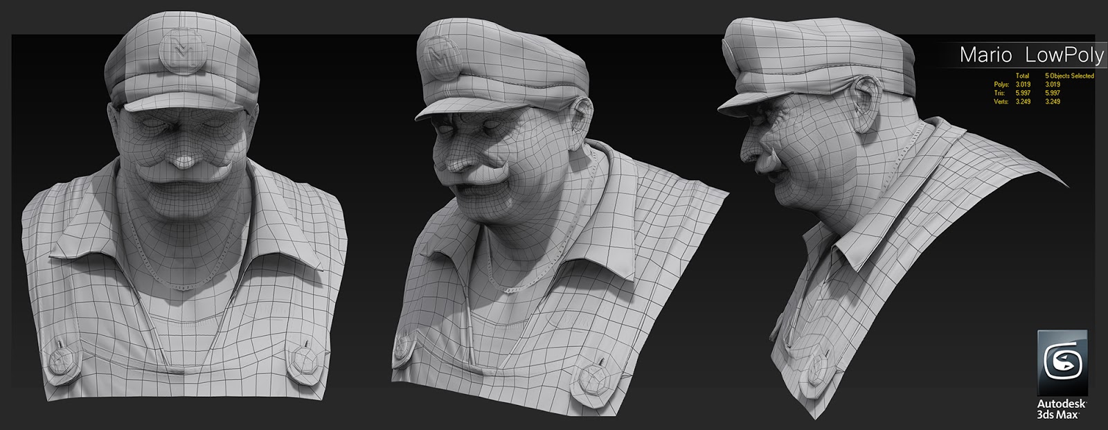 Rolf Bertz Blog: Super Mario Bust