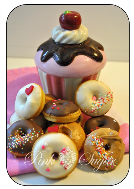 Pink Sugar: Mini Designer Doughnuts...