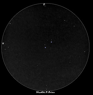 Dibujo Astronómico: Mu Scorpii