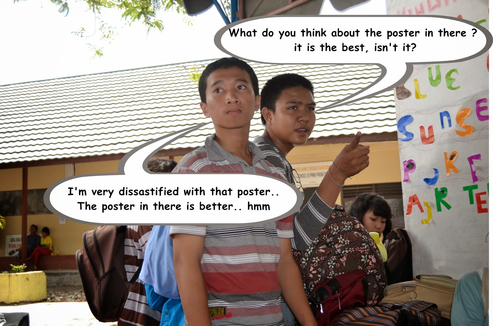 Short English Lesson: SATISFACTION AND DISASTIFACTION