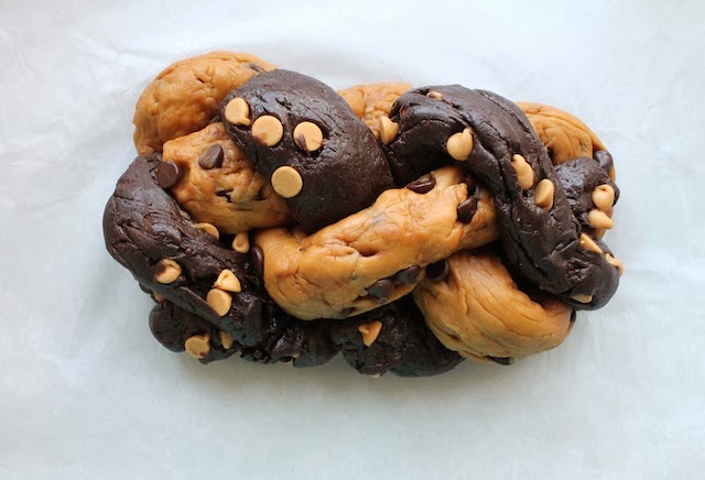 Food Lust People Love: Chocolate Peanut Butter Braid #TwelveLoaves