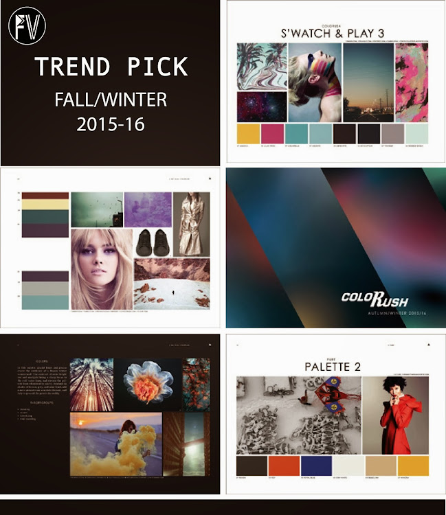 FASHION VIGNETTE: TRENDS // COLORUSH - FALL/WINTER 2015-16