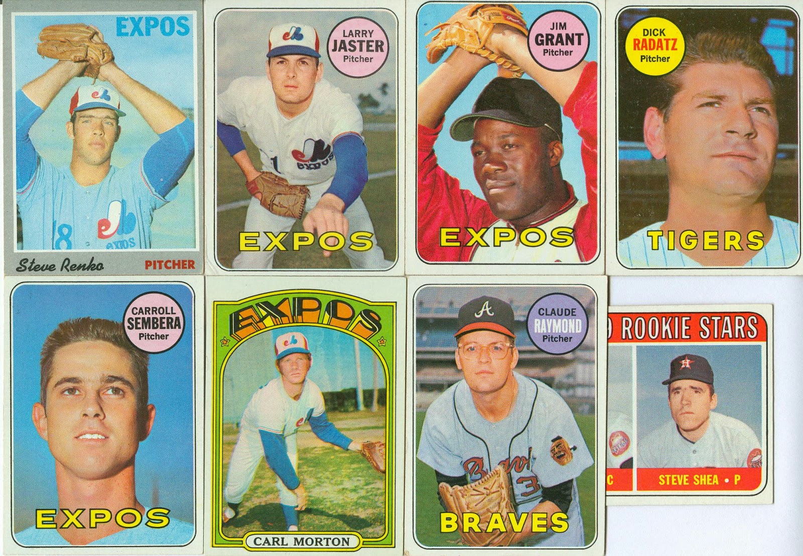 1969 Topps Baseball: The 1969 Expos