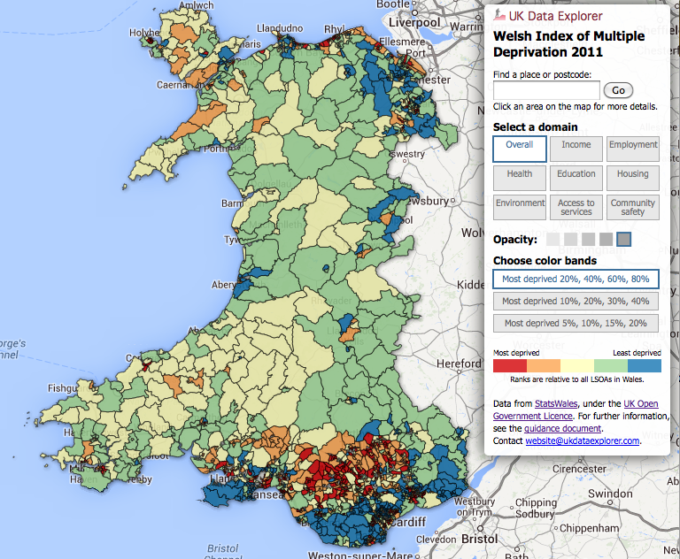 Deprivation Map | Color 2018