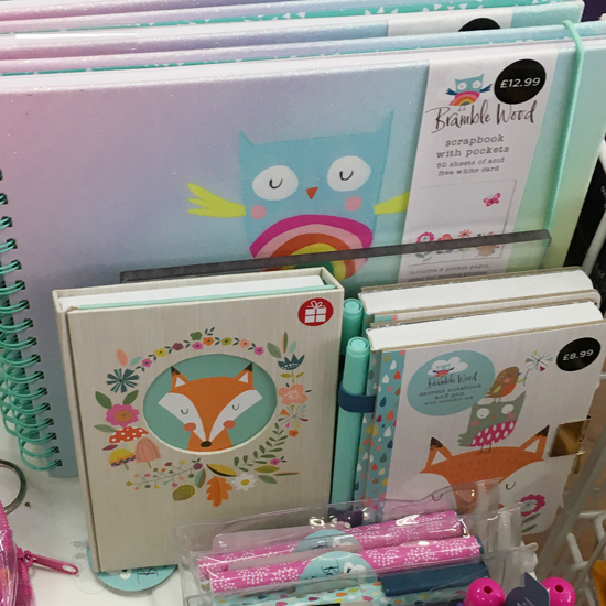 print & pattern: STATIONERY - wh smith : bramble wood