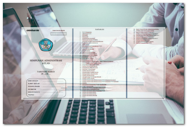 Contoh Format Administrasi Kelas Terbaru Lengkap | Administrasi Guru ...