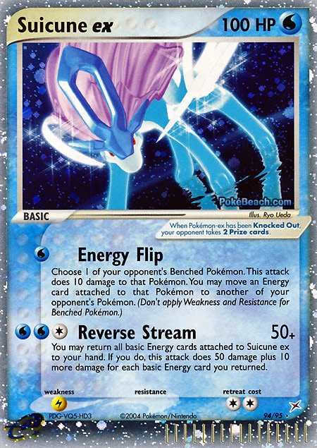 Suicune ex -- EX Team Magma vs Team Aqua Pokemon Card Review ...