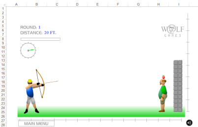 Easily Excel: Apple Shooter Game in Excel