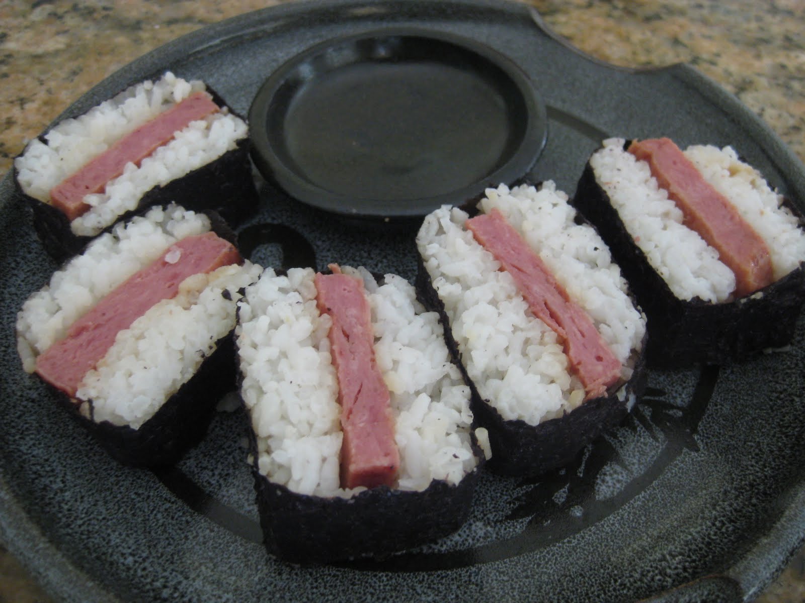 Gluten Free Luau: Gluten Free SPAM Musubi