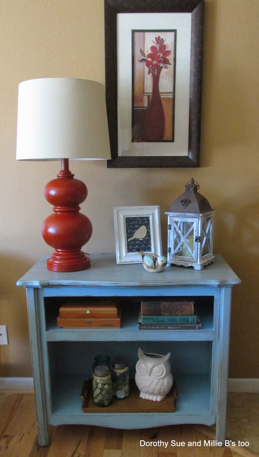 Dorothy Sue and Millie B's too: UPcycled Tahoe Blue Media Center