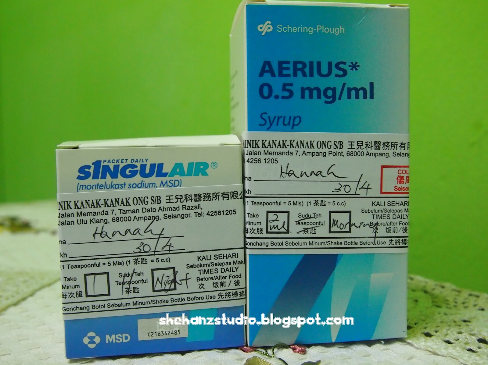 Mommy's Diary of Life: AEROCHAMBER & INHALER. HOW TO USE?
