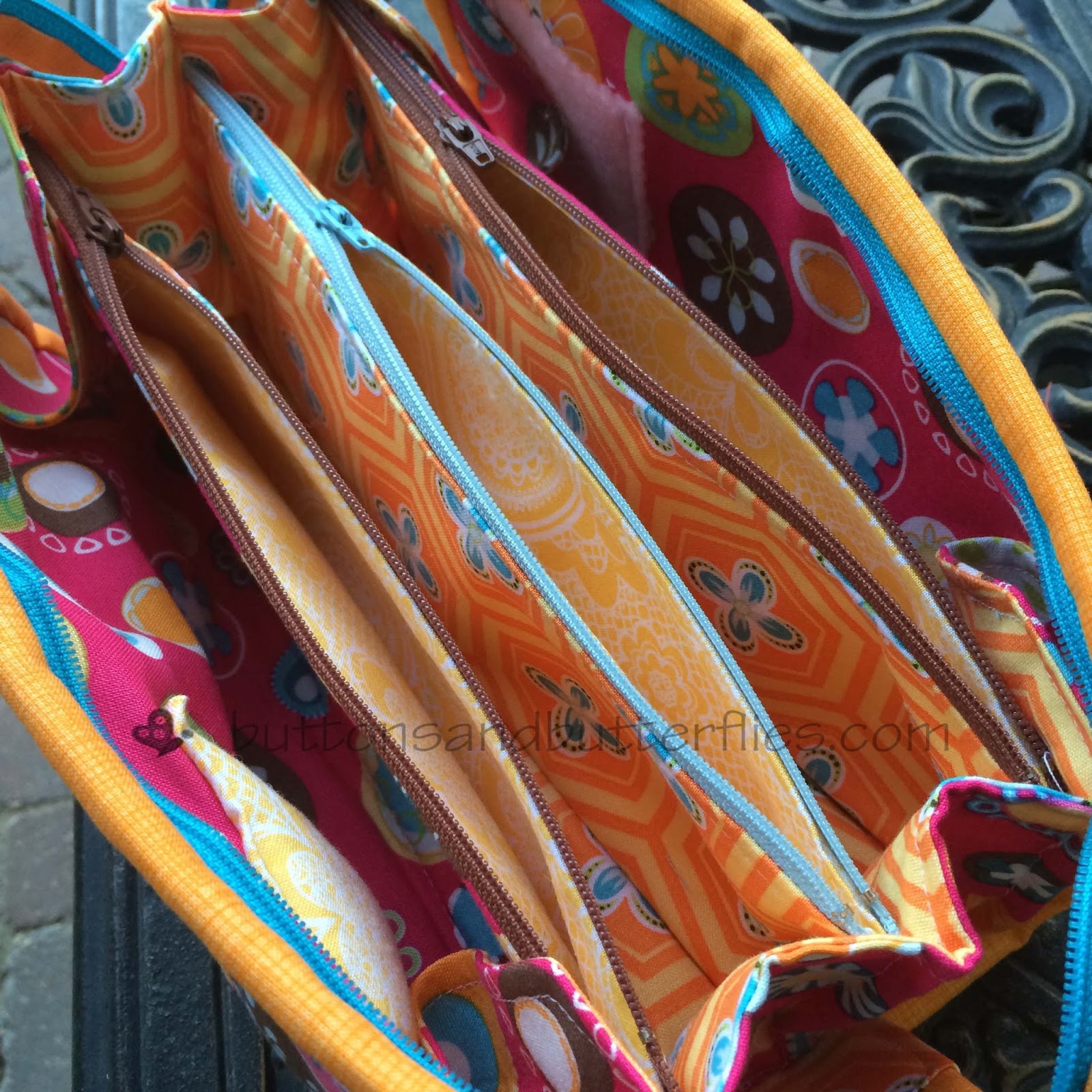 Buttons and Butterflies: Sew Together Bag