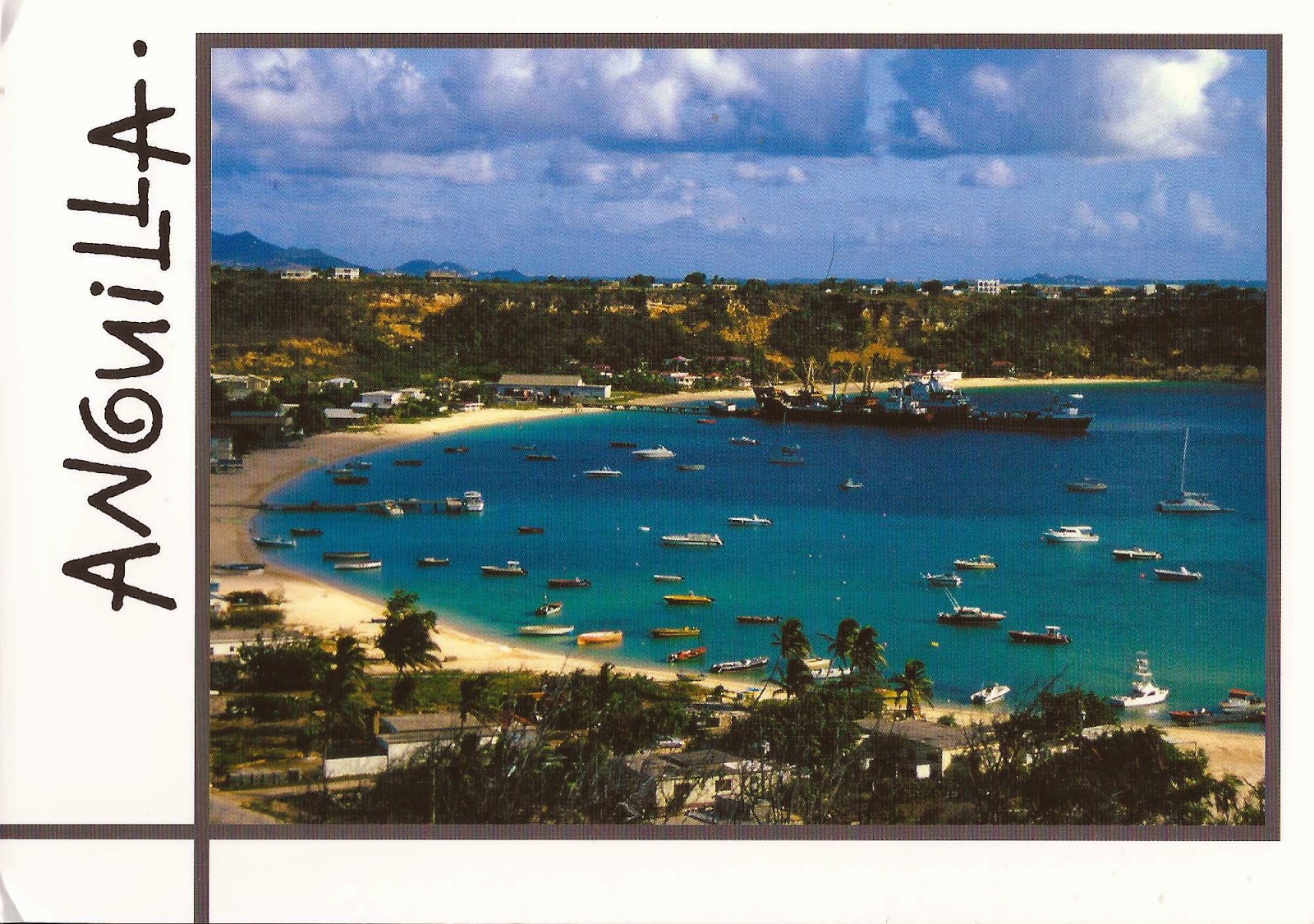 A Journey of Postcards: A postcard from the British West Indies: Anguilla