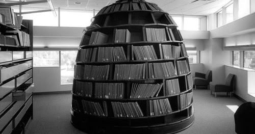 Bookshelf: Beehive bookcase