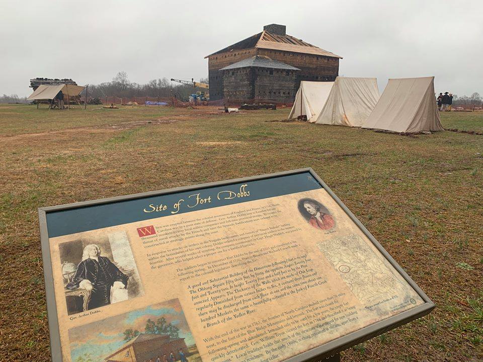 Flintlock and tomahawk: Fort Dobbs
