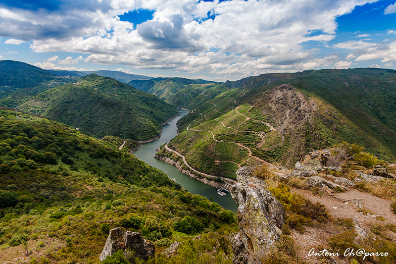 Solsones en Imagenes: Galicia, Ribeira Sacra: Los Cañones del rio Sil