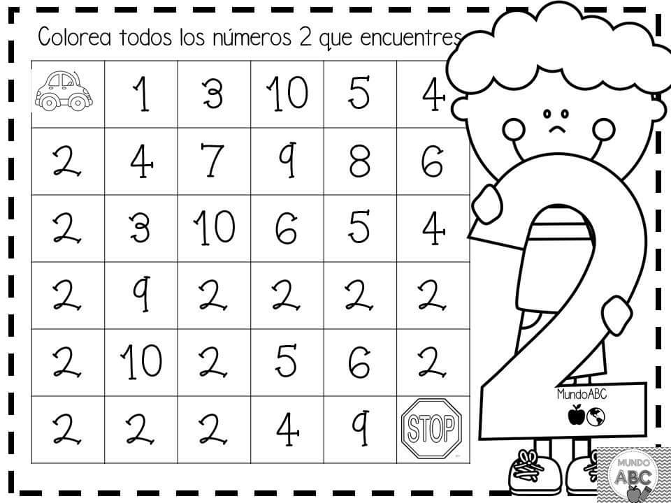 ESOS LOCOS BAJITOS DE INFANTIL: FICHAS DEL 1 AL 5