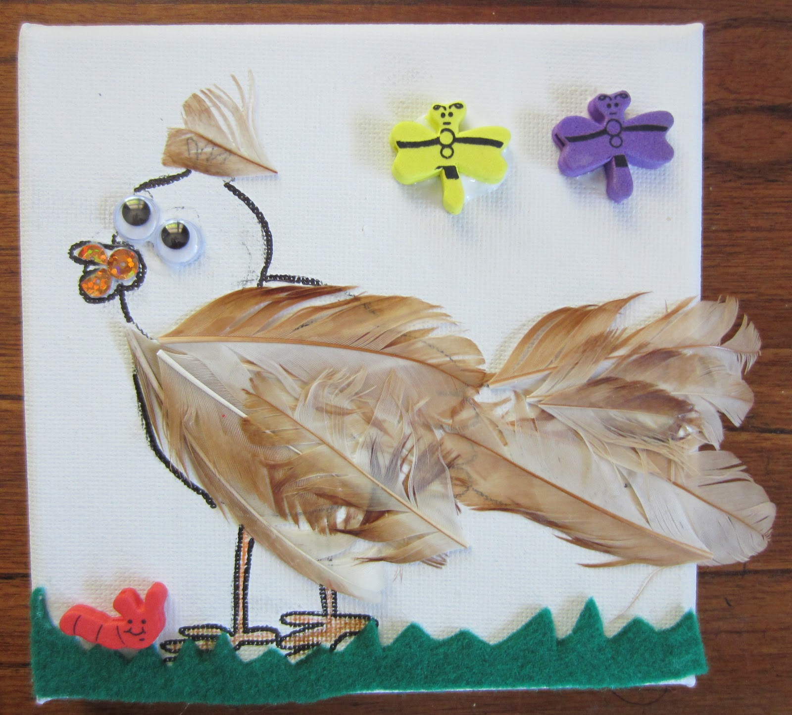 Kids Activities & Tips 4 Everyday: Make your own 3D PET BIRD picture....