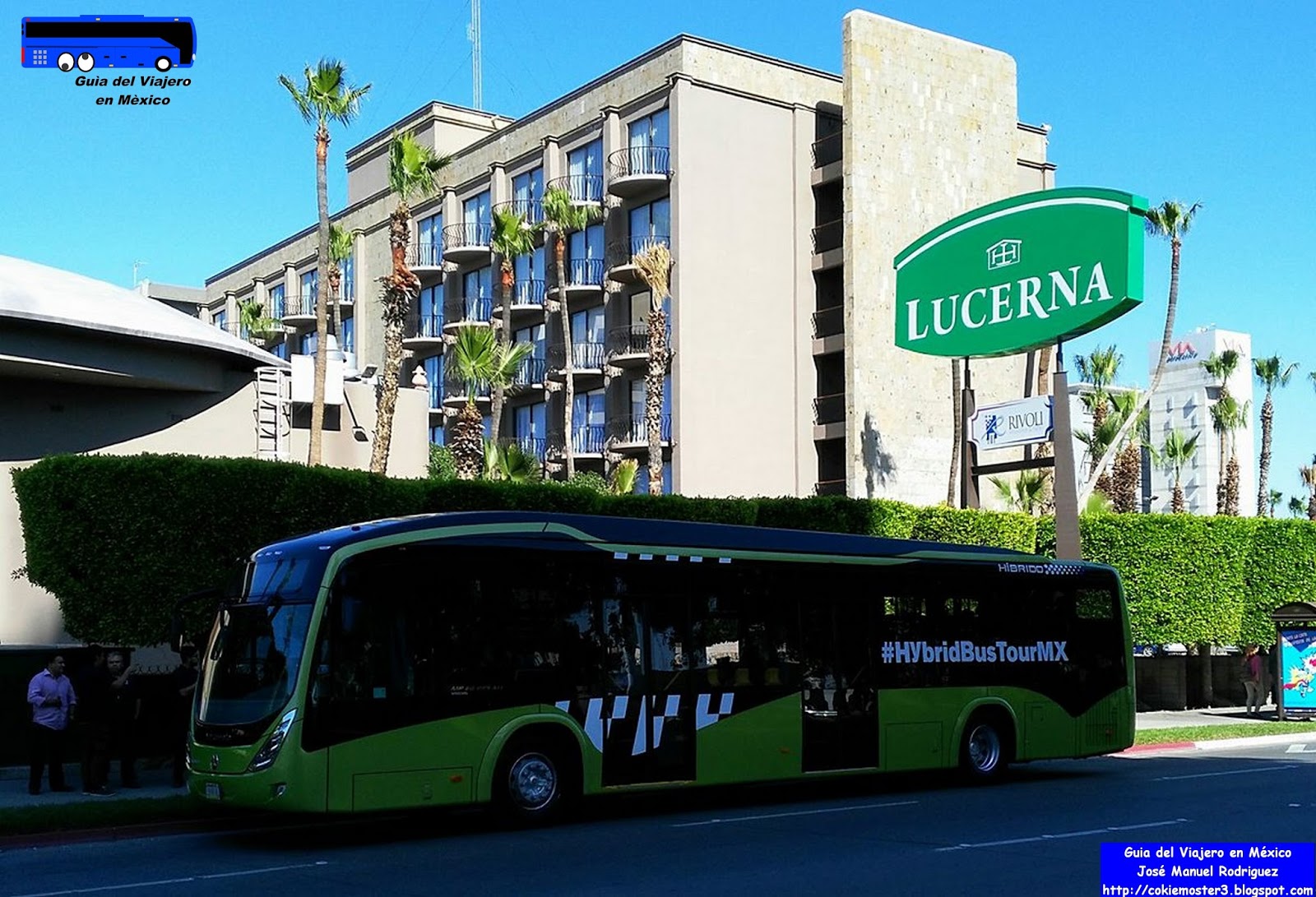 Volvo Hybrid Bus Tour inicia en Tijuana