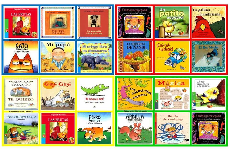 6 tarjetas para una Lotería libros del Rincón