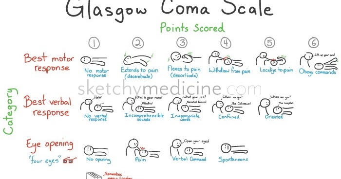 Viver Enfermagem em Cuidados Intensivos: GLASGOW SCALE