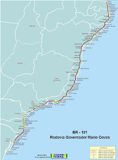 Playas de Brasil: Ruta BR101