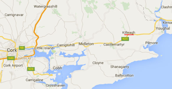 Considering that Killeagh is on the N25 Cork-Waterford road, the race ...