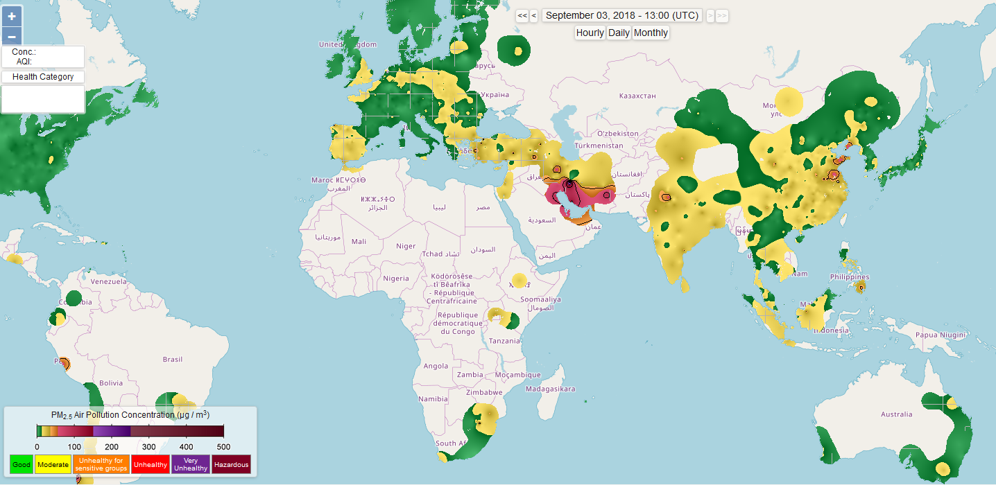 Earthquake Prediction: The most polluted Places on Earth?