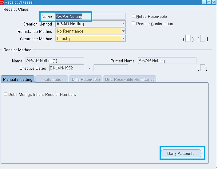 AP/AR Netting Setups In R12 | Oracle Techno & Functional