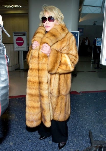 Joan Rivers Fur Collection