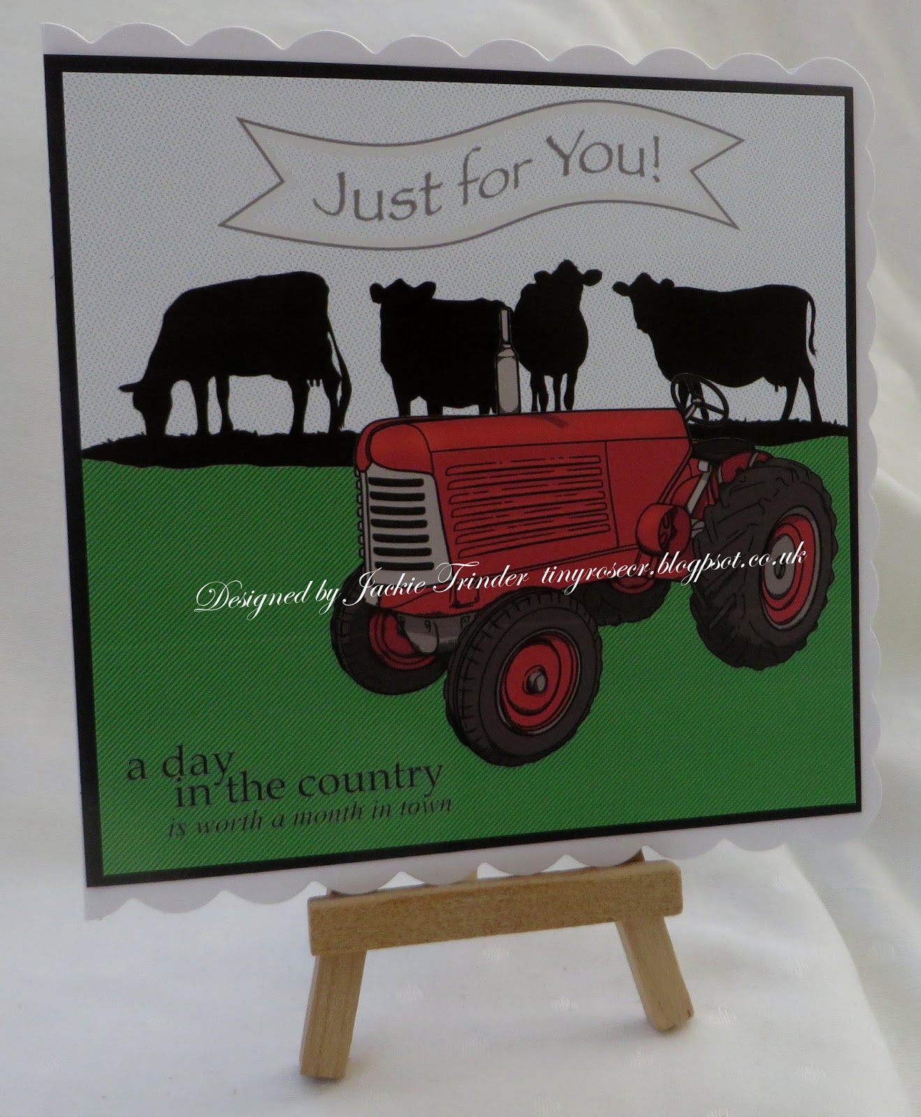 Tinyrose's Craft Room: An Agricultural themed card for a lady who has ...