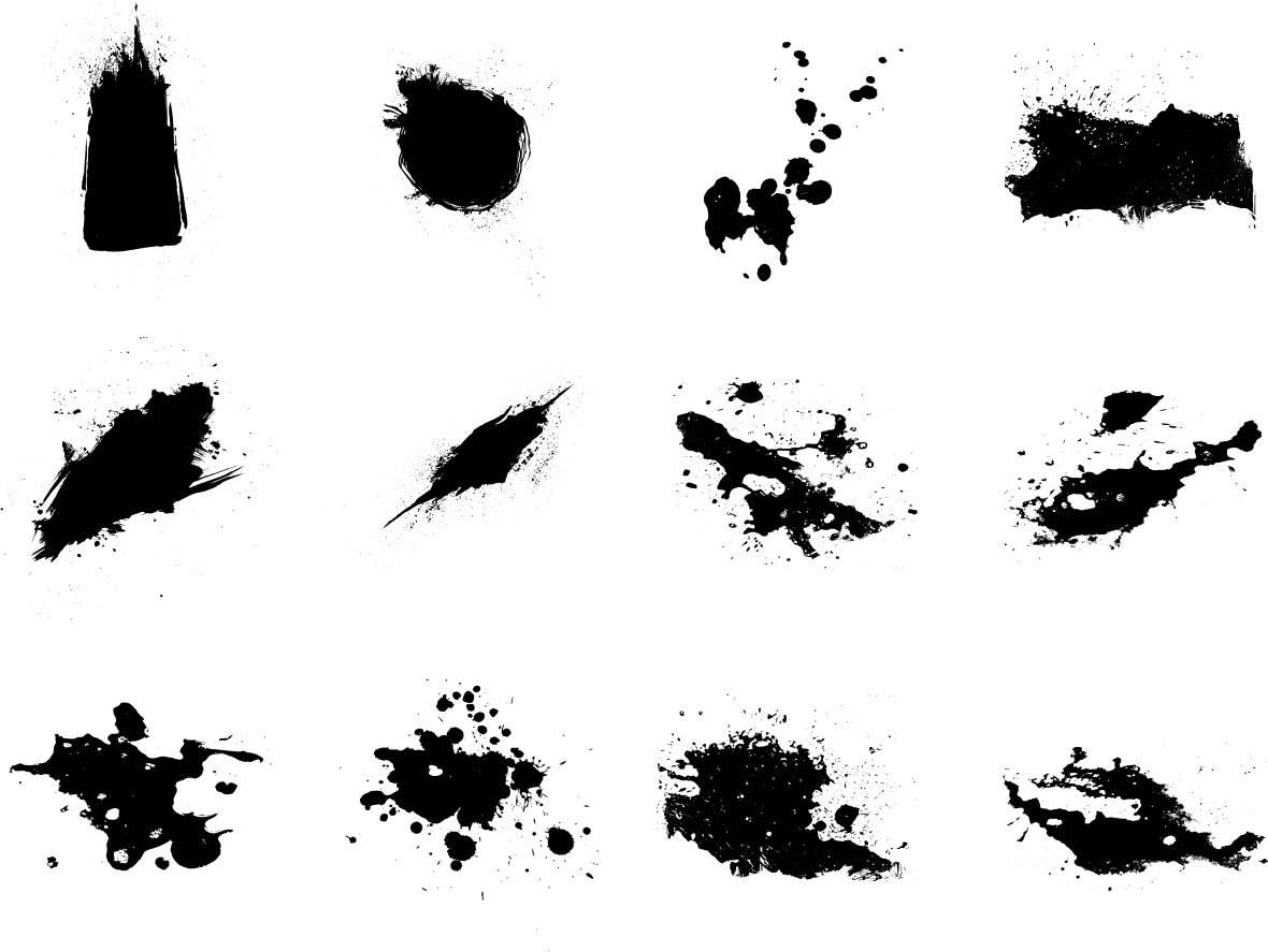 DOWNLOAD 15 KUAS SPLATE SPLIT VECTOR FILE CORELDRAW