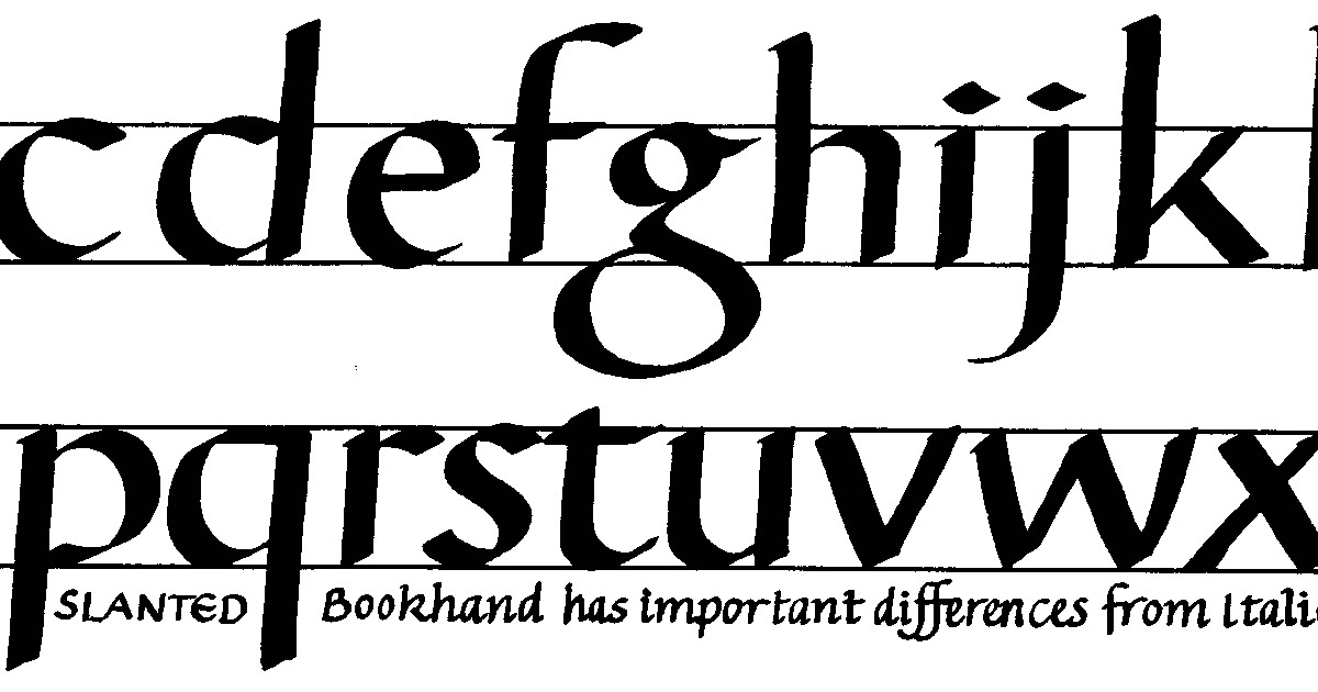 Margaret Shepherd: Calligraphy Blog: 129 Slanted Bookhand
