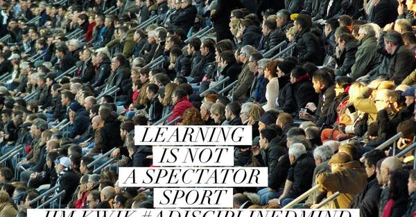 Growth Mindset & Feedback Cats: Motivator: Learning is not a spectator ...