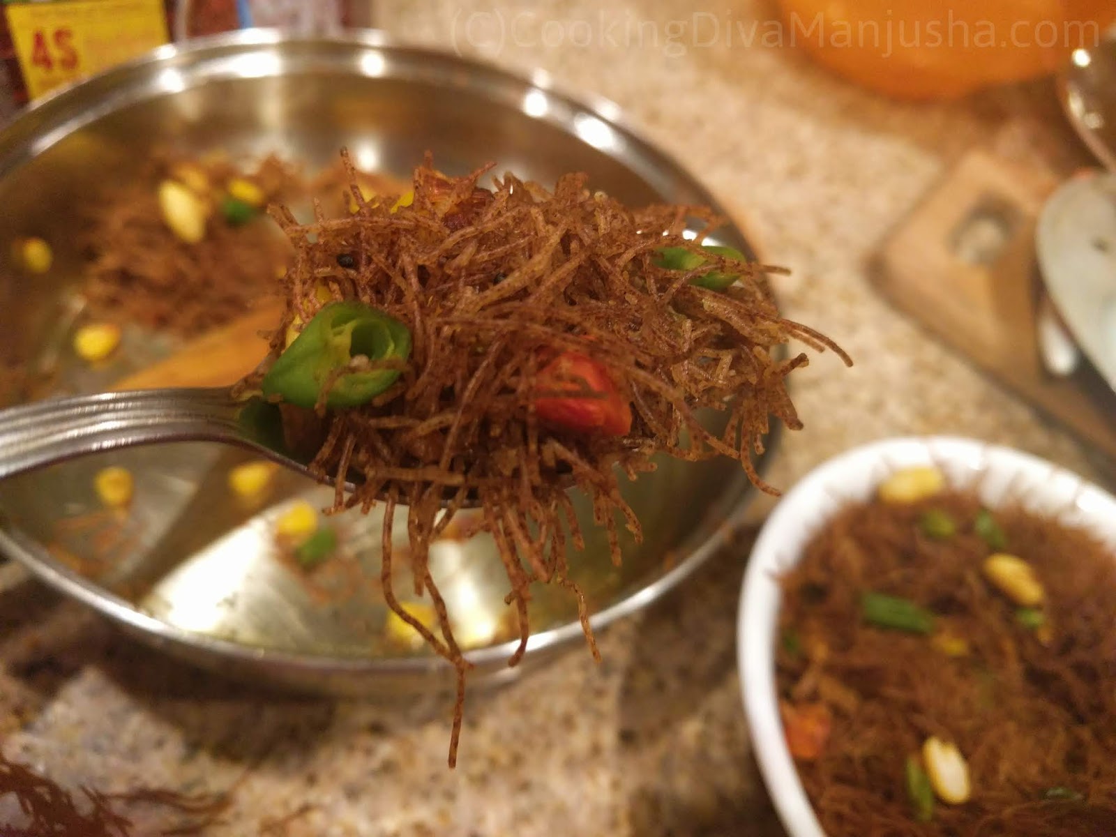 Ragi Vermicelli Upma|A Finger Millet recipe |Ragi semiya recipe