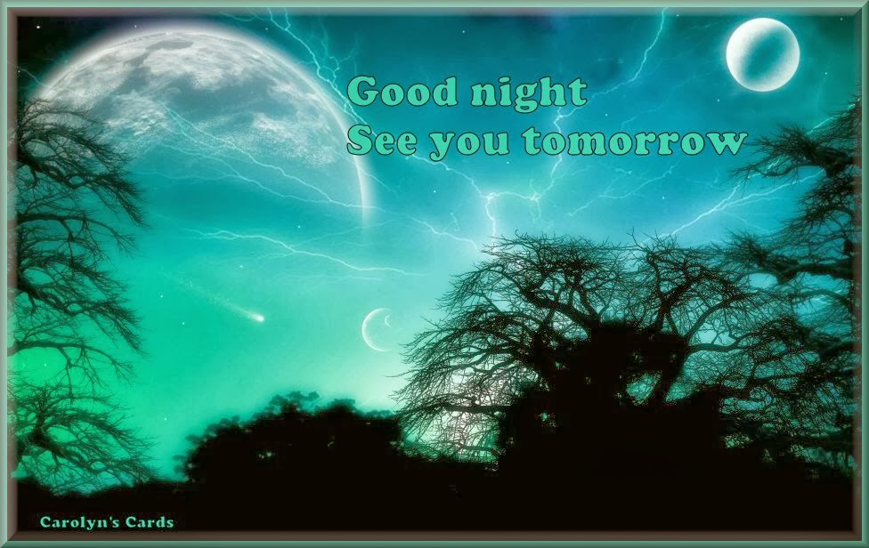 Open Your Eyes. Life Is Beautiful: Good night