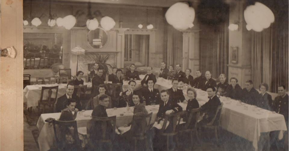 Weir Family Archive: RAF Dinner 1944