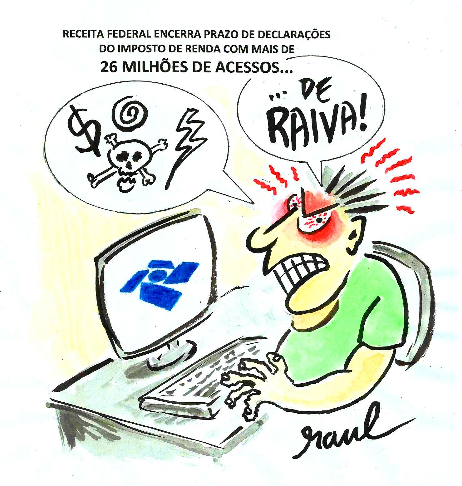 Raul Motta portfolio: baú de cartuns