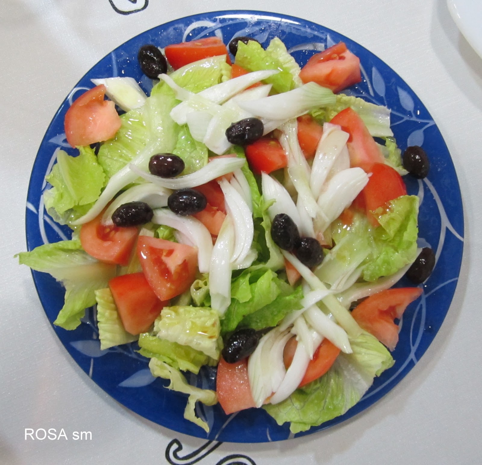 LA COCINA DE HOY Y DE SIEMPRE: ENSALADA CLÁSICA