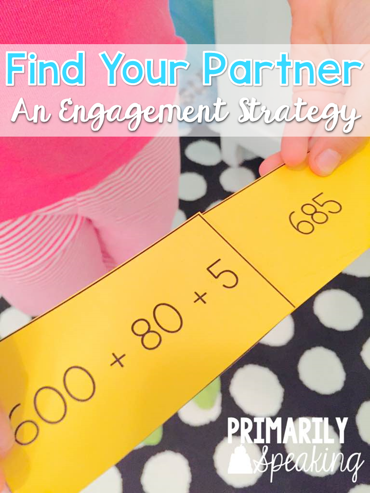 Find Your Partner {an Engagement Strategy} | Primarily Speaking