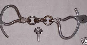 19th Century Historical Tidbits: 1862 Adjustable Handcuffs