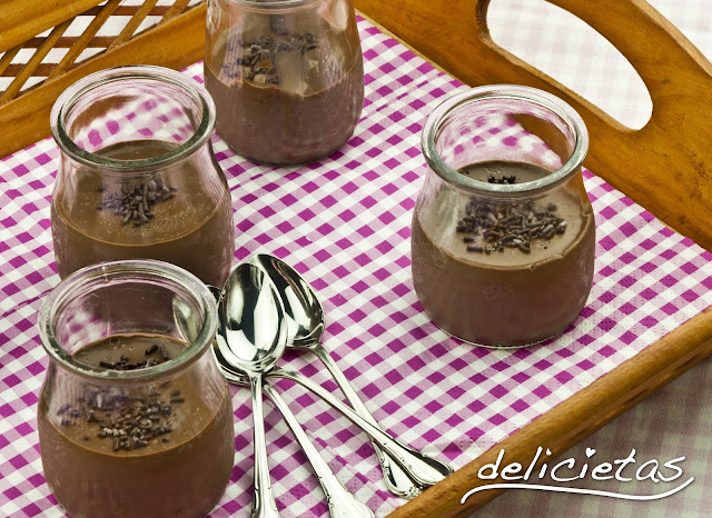 www.delicietas.es: Crema ligera de chocolate